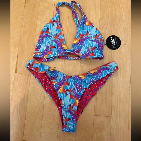 moana bikini | Swim | Nwt Nudie Rudie Set Moana Bikini Size Extra Large ...